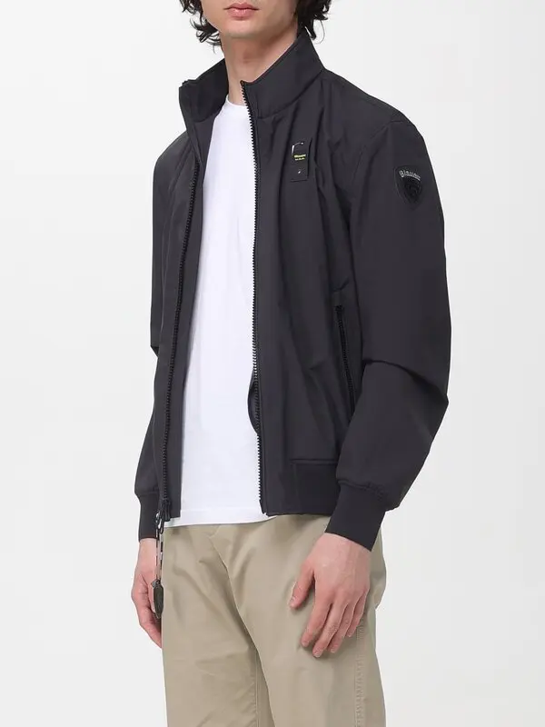 BLAUER. Bomber Jacket - Black