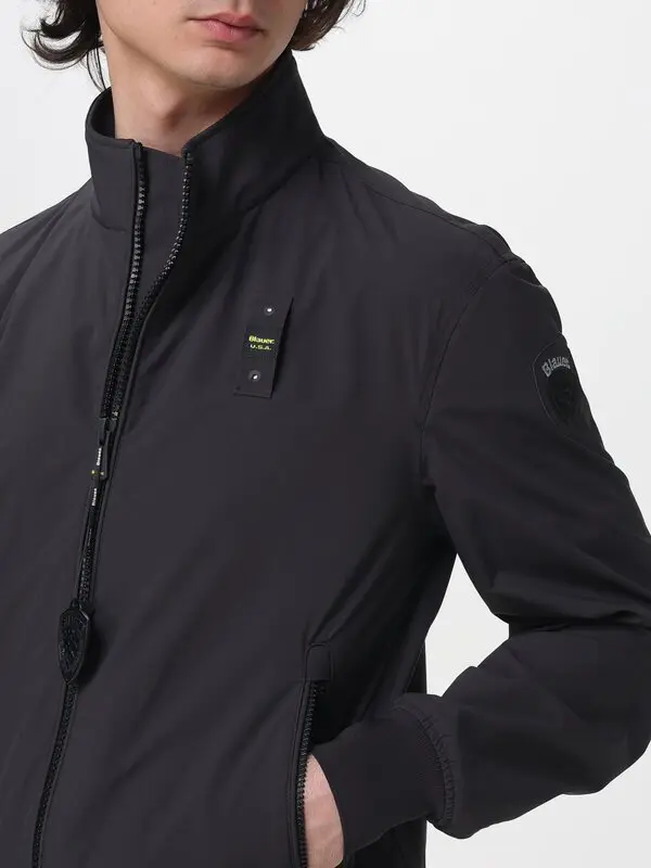 BLAUER. Bomber Jacket - Black