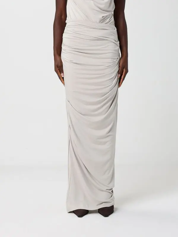 ENTIRE STUDIOS Gathered Maxi Skirt - White