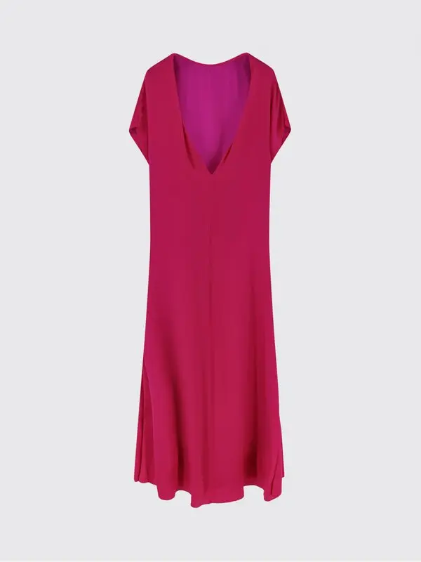 Dries Van Noten Satin Midi Dress