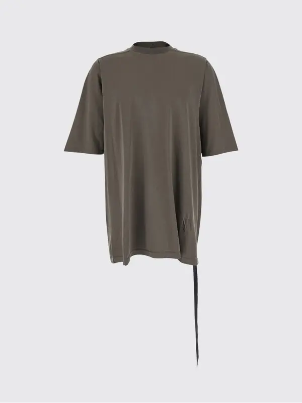 Rick Owens Cotton Oversized T-shirt - Grey