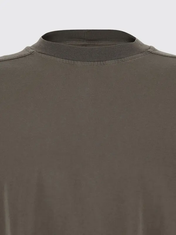 Rick Owens Cotton Oversized T-shirt - Grey