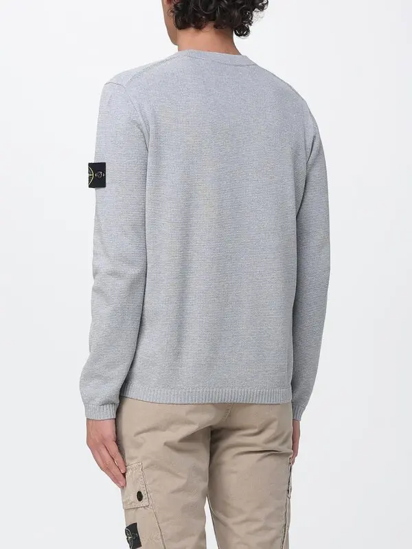Stone Island Pullover Sweater - Pearl