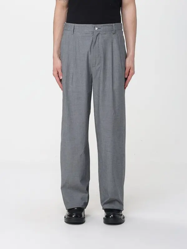 MAGLIANO Cotton Wide-leg Trousers - Grey