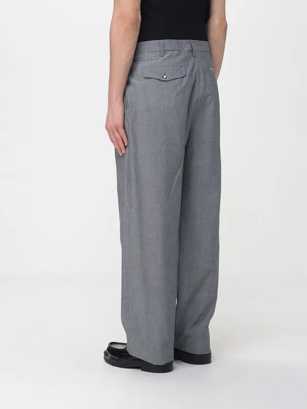 MAGLIANO Cotton Wide-leg Trousers - Grey
