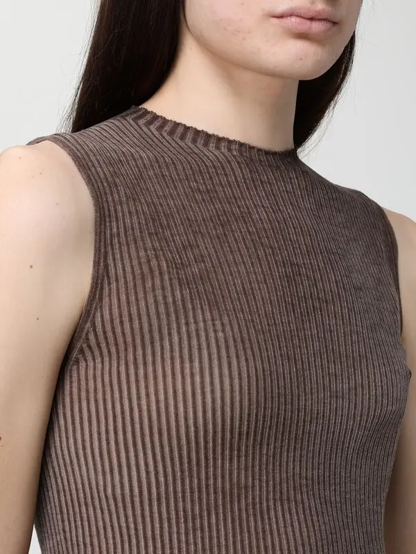 UMA WANG Ribbed Knit Top