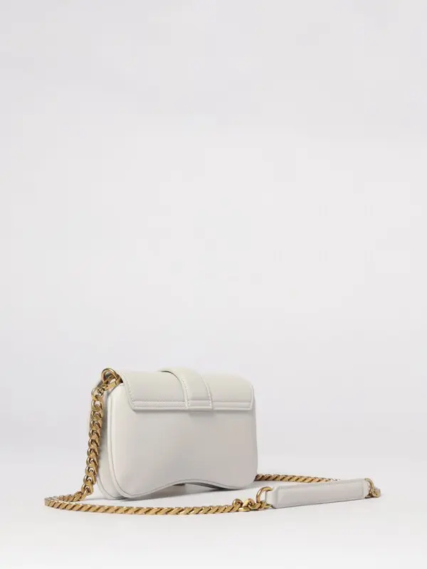 Just Cavalli Embossed Logo Crossbody Bag - Grey