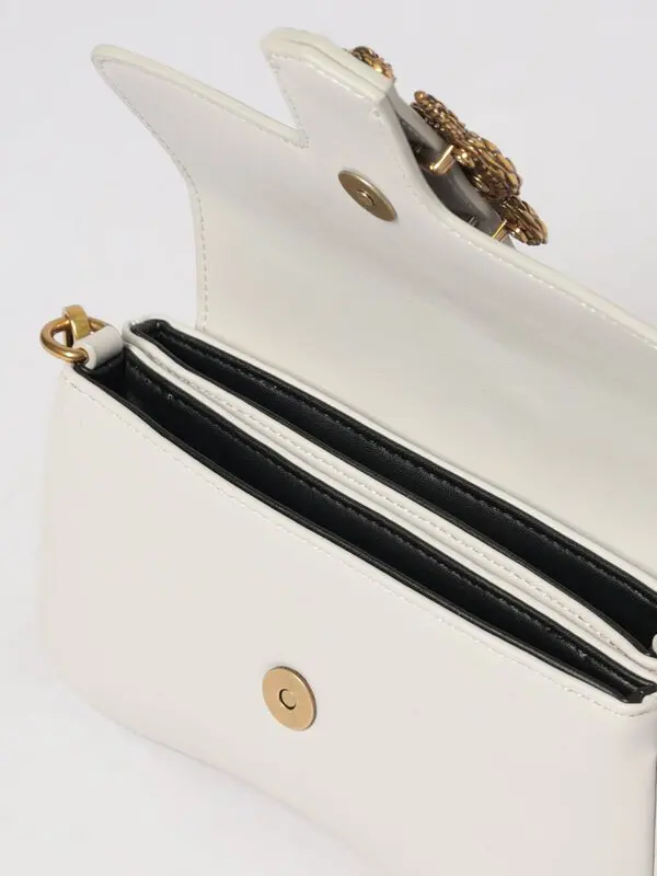 Just Cavalli Embossed Logo Crossbody Bag - Grey