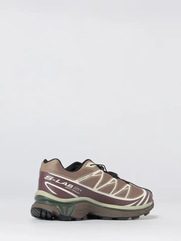 SALOMON Xt-6 Sneakers In Technical Fabric And Rubber - Brown