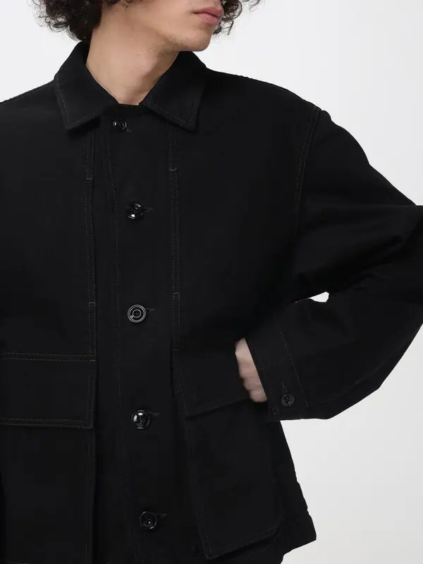 LEMAIRE Cotton Shirt Jacket With Classic Collar And Drop Shoulders