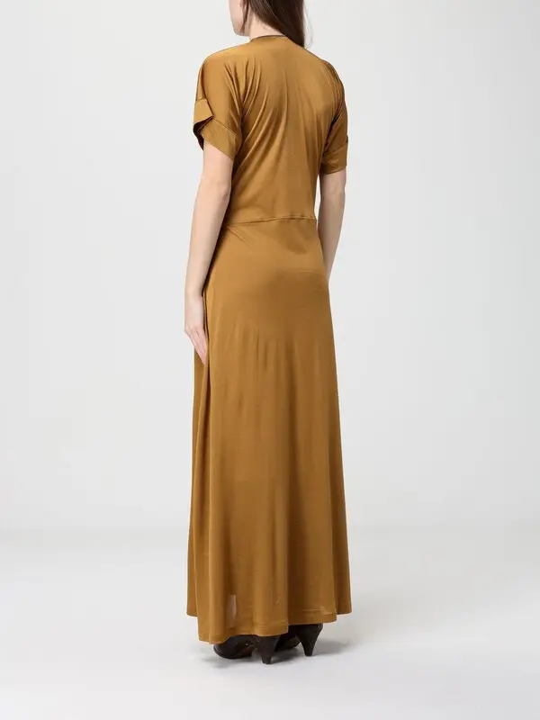 LEMAIRE Zip-up Maxi Dress - Brown