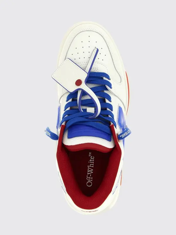 Off-White Out Of Office" Leather Sneakers - Blue