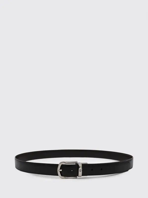 Montblanc Leather Belt - Black