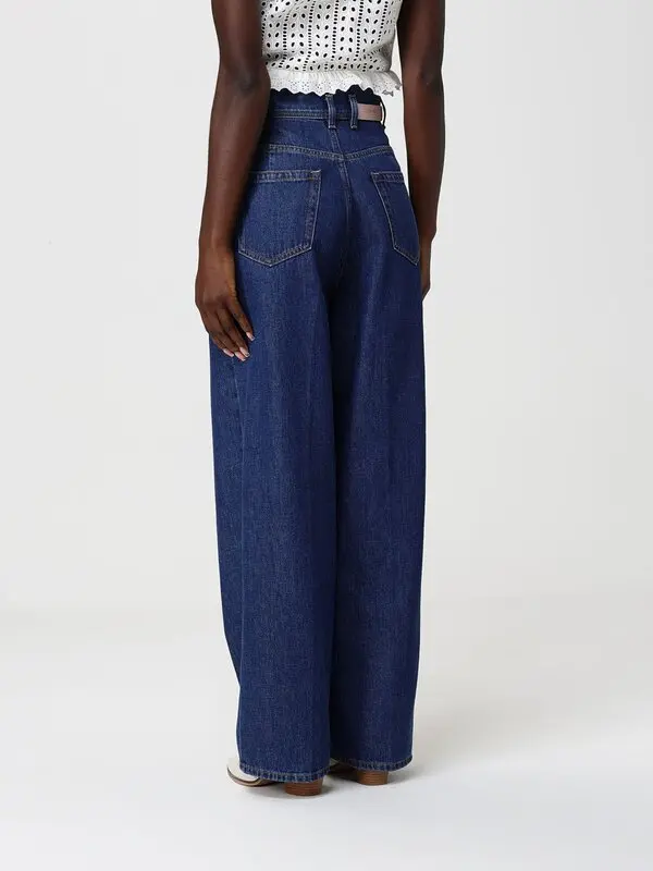 Alberta Ferretti Wide Leg Palazzo Jeans