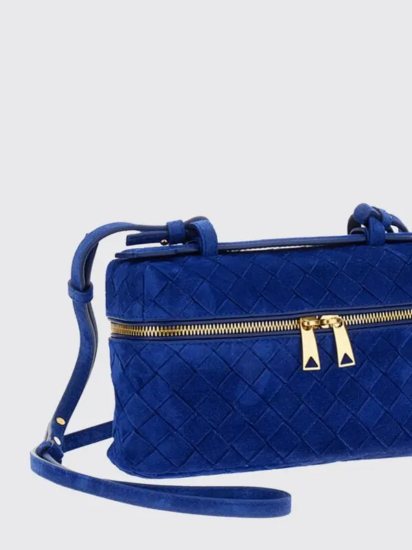 Bottega Veneta Bang Bang Intrecciato Suede Leather Mini Bag