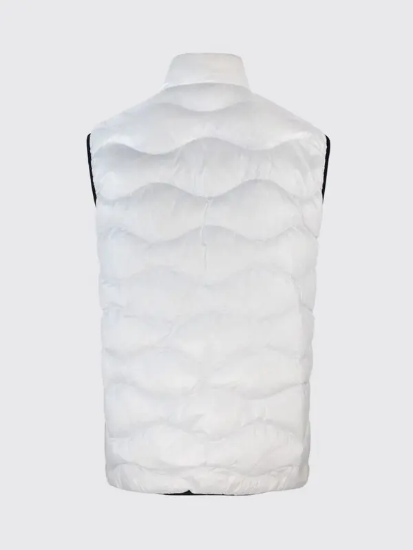 BLAUER. Padded Nylon Vest - White