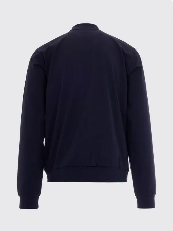 EA7 Zip Cardigan With High Neck - Blue