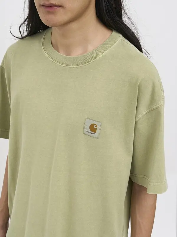 Carhartt Work In Progress Cotton T-shirt With Logo - Green
