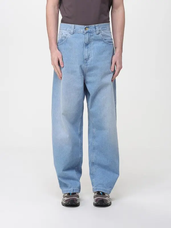 Carhartt Work In Progress Brandon Baggy Denim Jeans - Blue