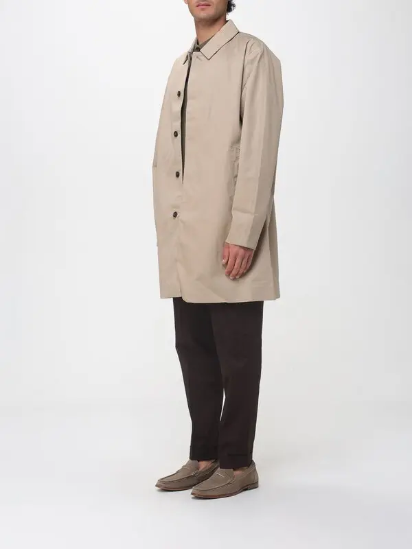 Barbour Cotton Blend Trench Coat - Beige