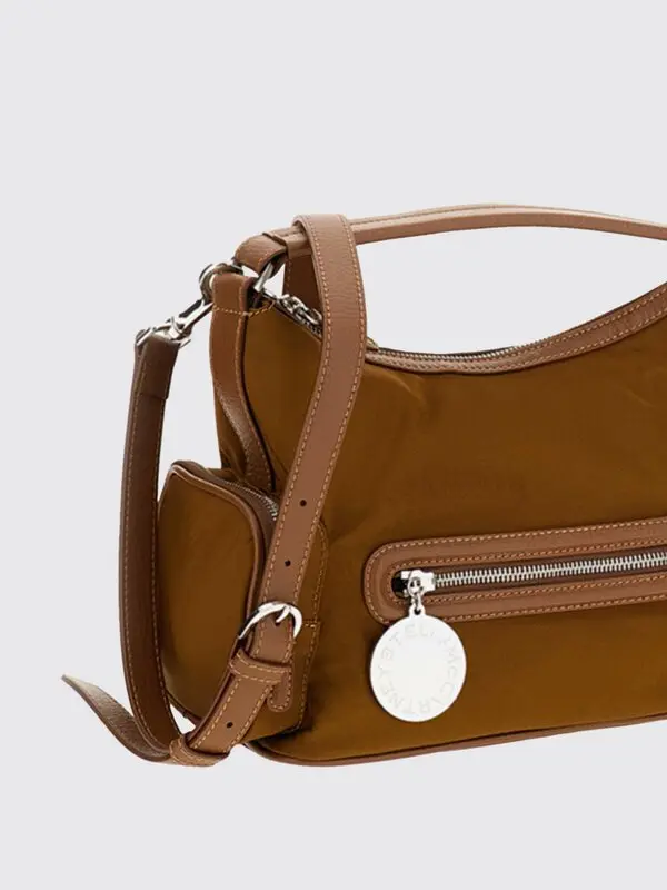 Stella McCartney Logo Shoulder Bag - Brown