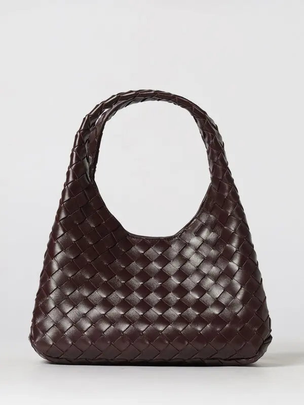 Bottega Veneta Woven Handbag - Wine