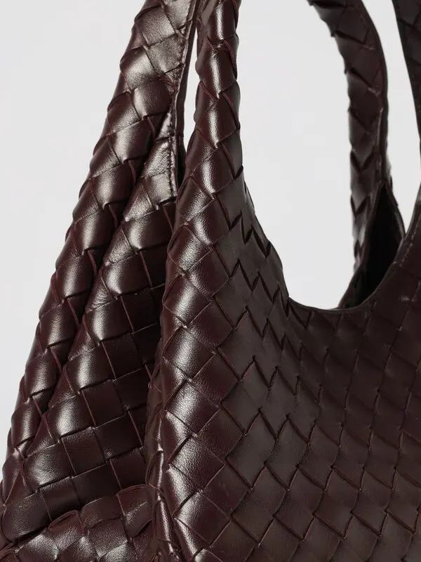 Bottega Veneta Woven Handbag - Wine