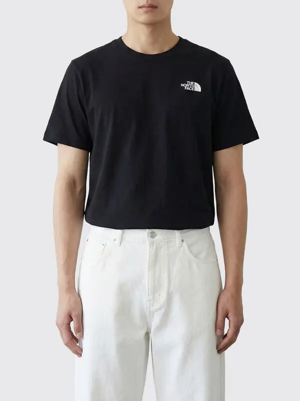 The North Face Cotton Blend T-shirt With Logo - Black
