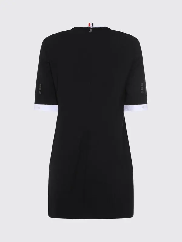 Thom Browne Short Sleeve Dress - Black