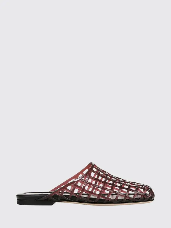 Vince Flat Sandal - Burgundy