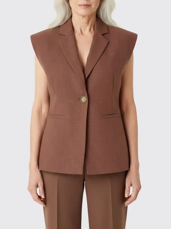 Pinko Sleeveless Waistcoat - Brown