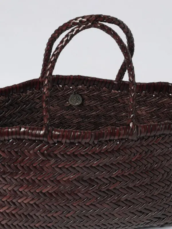 Dragon Diffusion Woven Tote Bag - Brown
