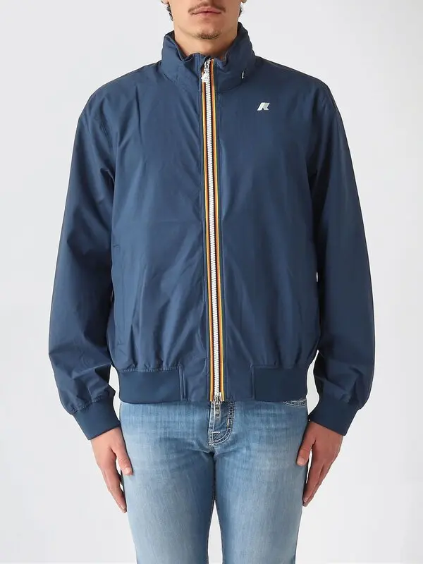 K-WAY Zip-up Jacket - Navy