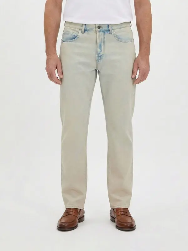 GOLDEN GOOSE Straight Leg Jeans - Sand