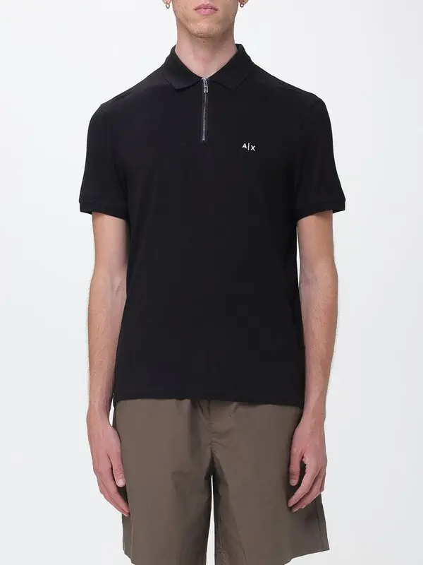 Armani Exchange Polo Shirt - Black