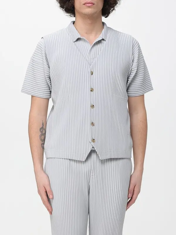 Issey Miyake Homme Plissé Suit Vest - Grey