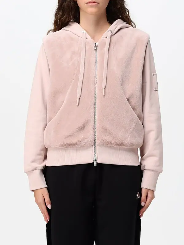 Moose Knuckles Cotton Velvet Hoodie - Grey