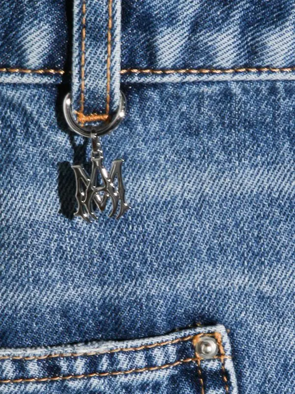 Amiri Denim Mini Skirt