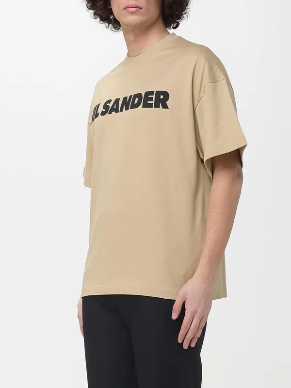 JIL SANDER Crewneck T-shirt - Beige