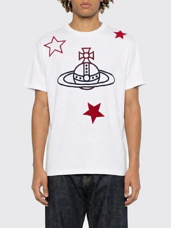 VIVIENNE WESTWOOD Cotton T-shirt With Logo