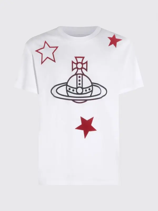 VIVIENNE WESTWOOD Cotton T-shirt With Logo