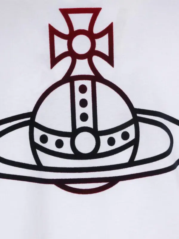 VIVIENNE WESTWOOD Cotton T-shirt With Logo