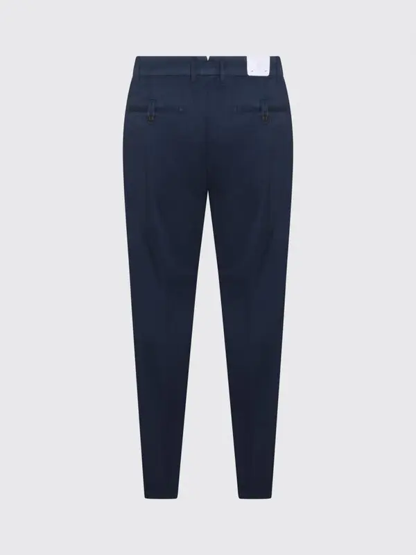 Eleventy Stretch Cotton Blend Chino Trousers - Blue