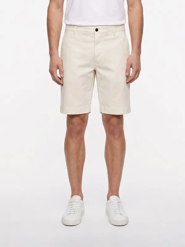 Incotex Cotton Chino Shorts - White