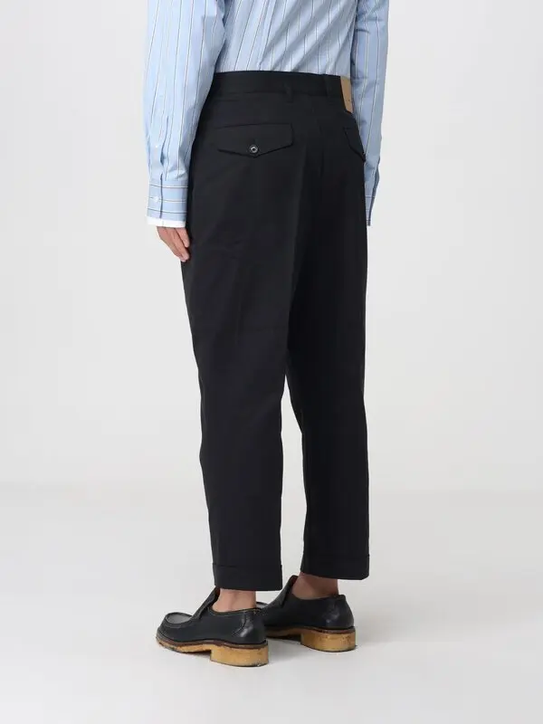 AMI Paris Cotton Chino Trousers - Black