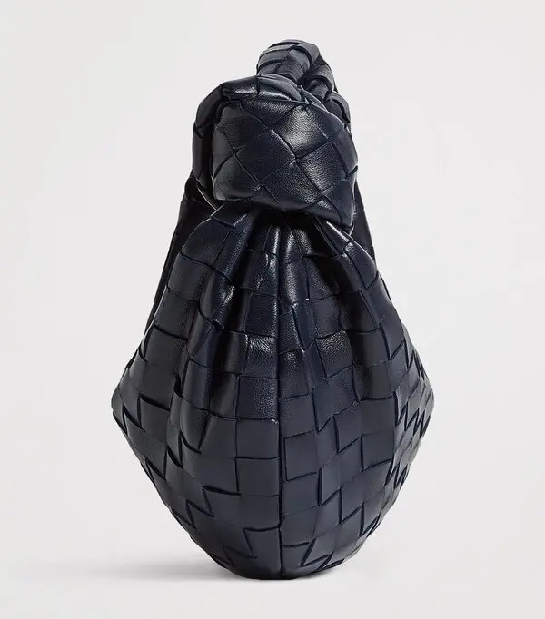 Bottega Veneta Mini Leather Jodie Bag - Blue