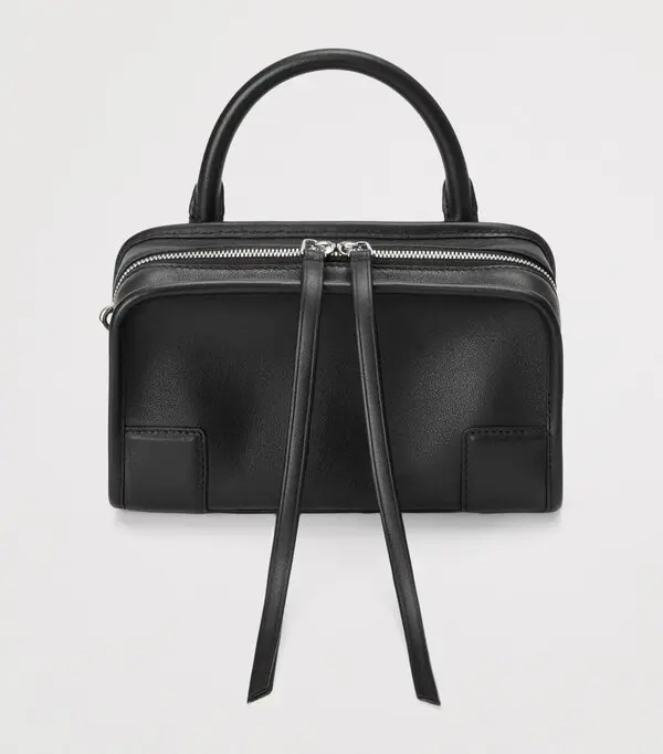Loewe Mini Leather Amazona 180 Top-handle Bag - Black