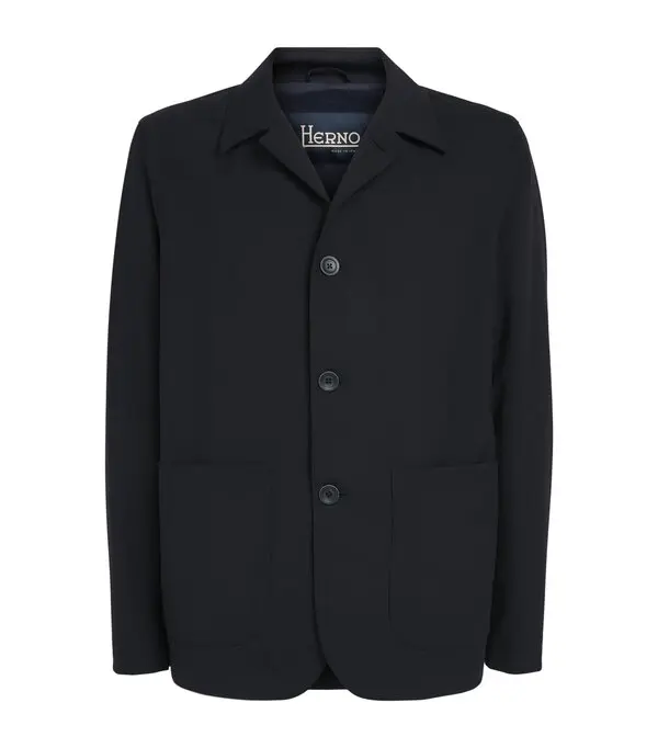 Herno Technical Overshirt - Navy