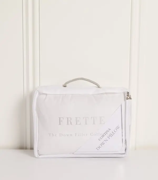 Frette Medium-firm Cortina Down Pillow