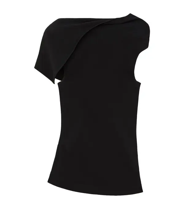 Loewe Asymmetric Draped Top